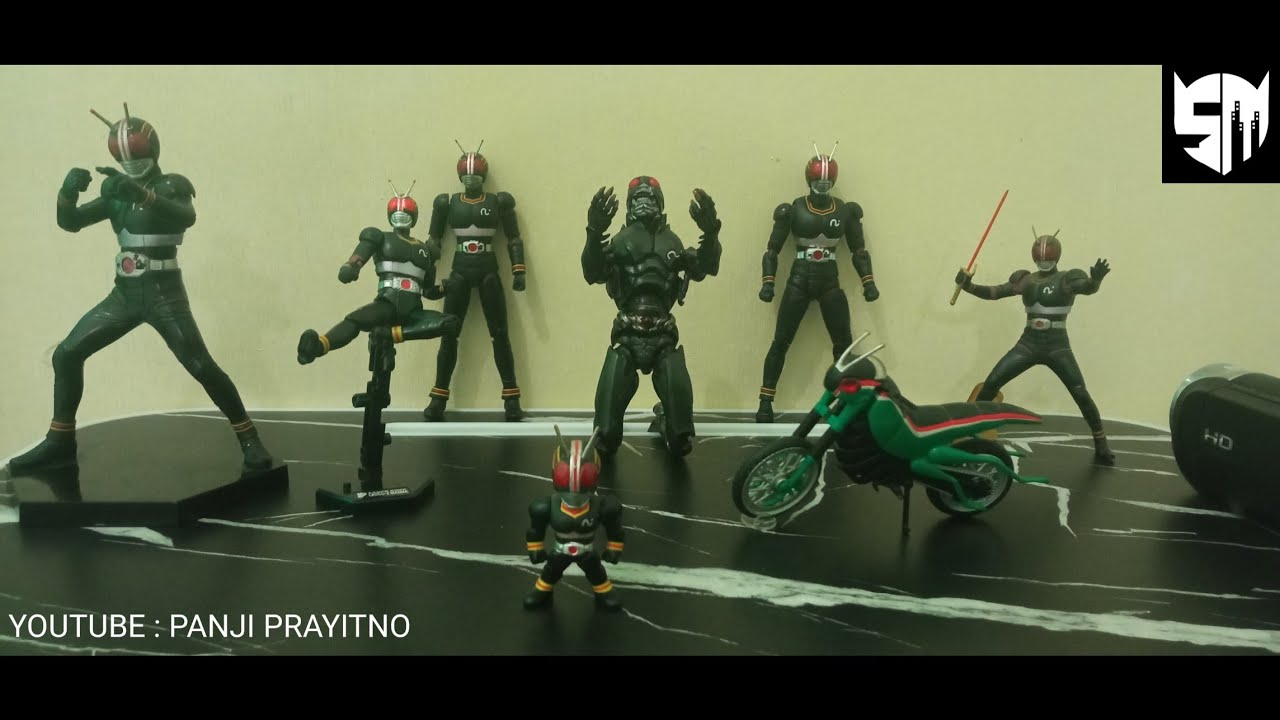 Unboxing & Review SHF Masked Rider Black Shinkocchou Seihou - YouTube