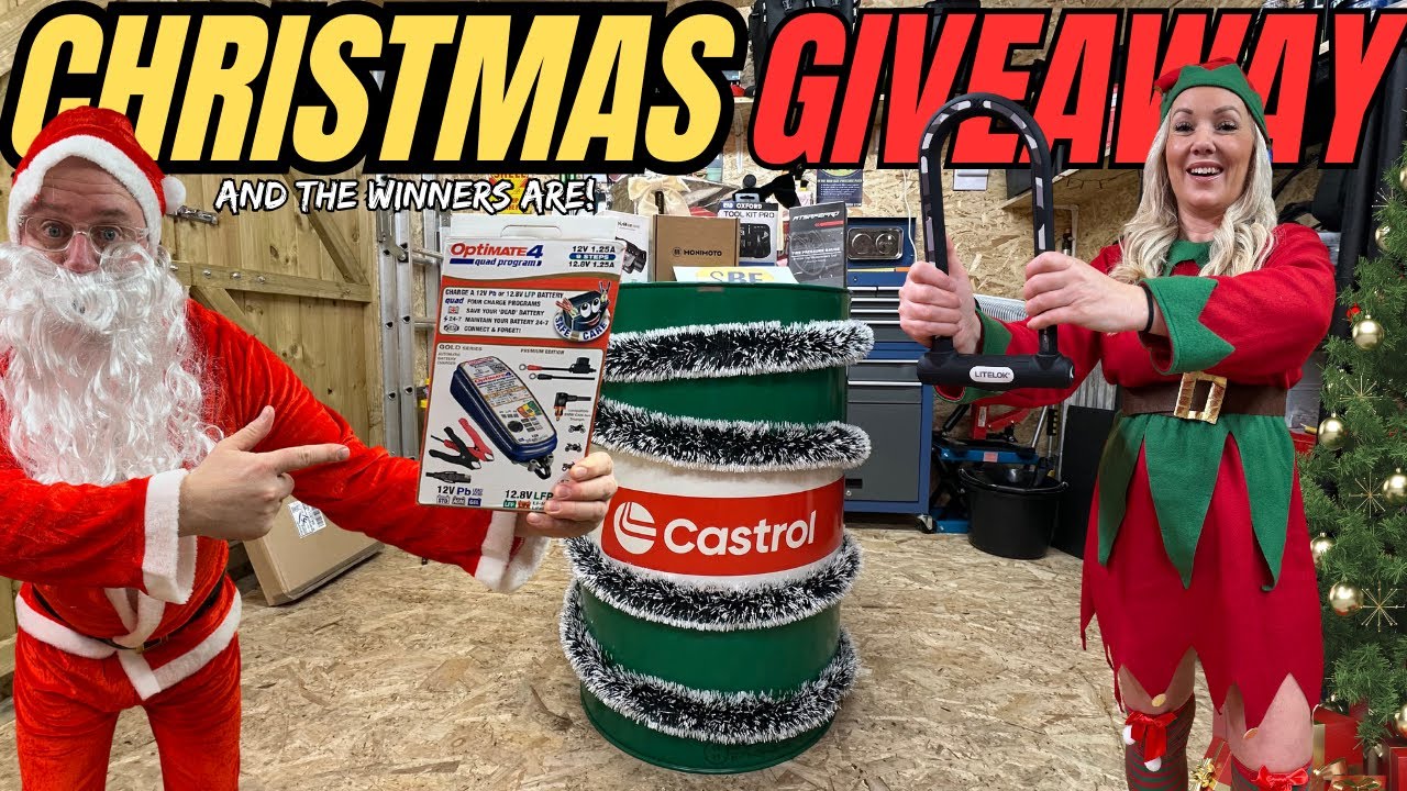CHRISTMAS DAY GIVEAWAY DRAW – 9 PRIZES UP FOR GRABS! - YouTube