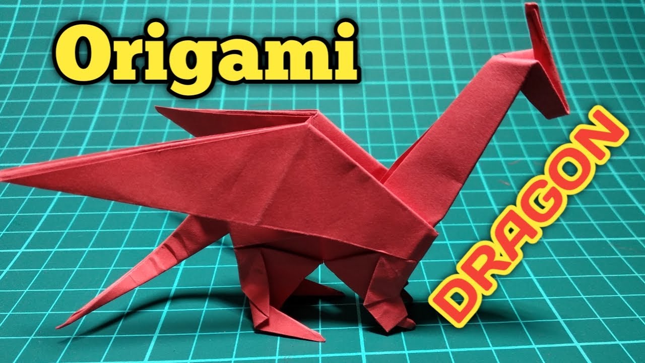 Origami Dragon Tutorial - YouTube