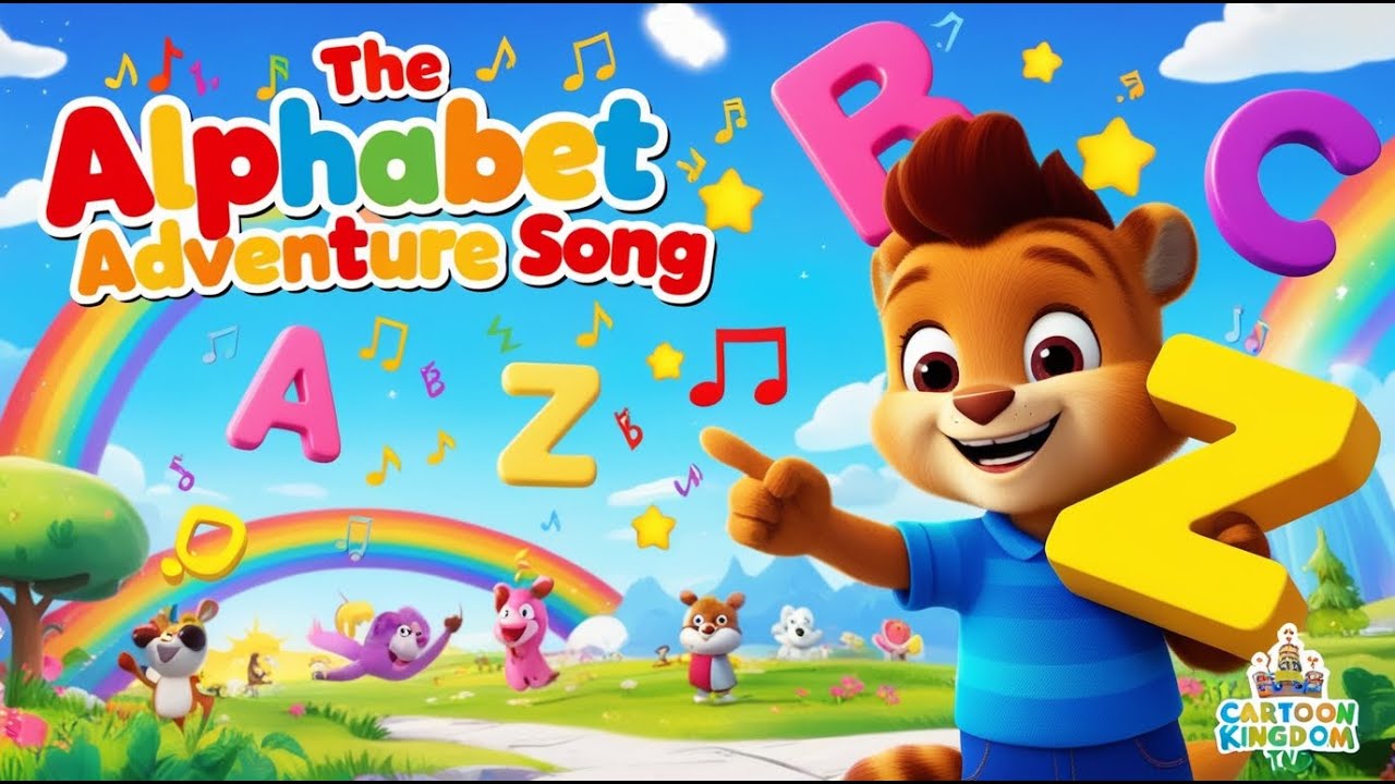 Alphabet Adventure Song | ABC Song for Kids | Learn ABC Nursery Rhyme😍 ...
