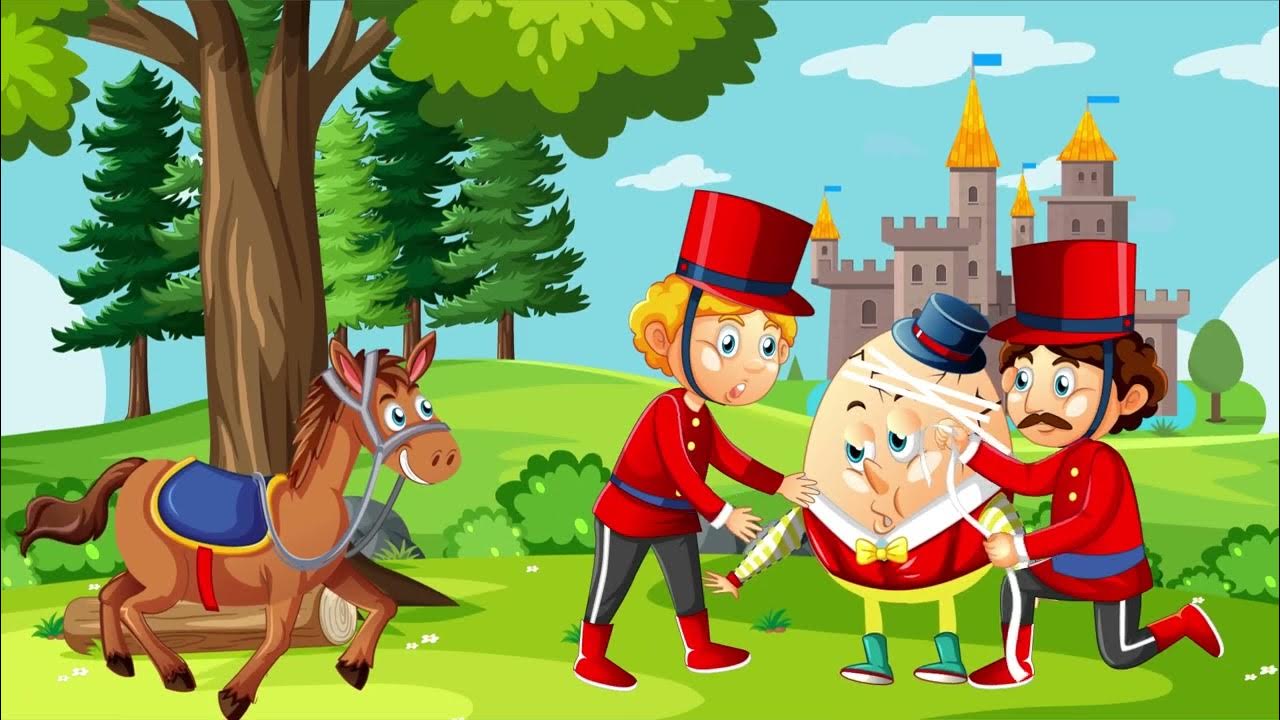 Five Humpty Dumptys Sitting On A Wall - YouTube