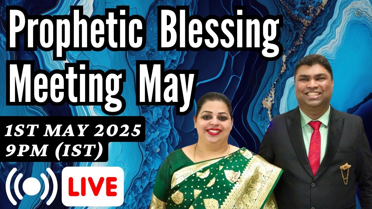 🔴LIVE Prophetic Blessing Meeting | 1st May 2025 - With Prophet Kevin ...