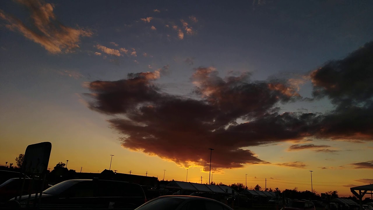 Beginning of Sunset - YouTube