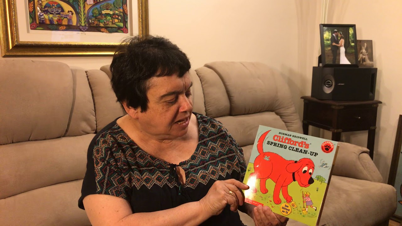 Cliffords spring cleaning - YouTube