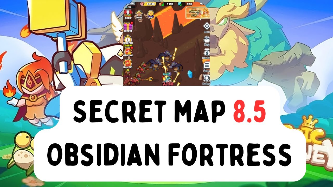 Heroic journey - Secret map 8.5 Obsidian Fortress soul cloiste - YouTube