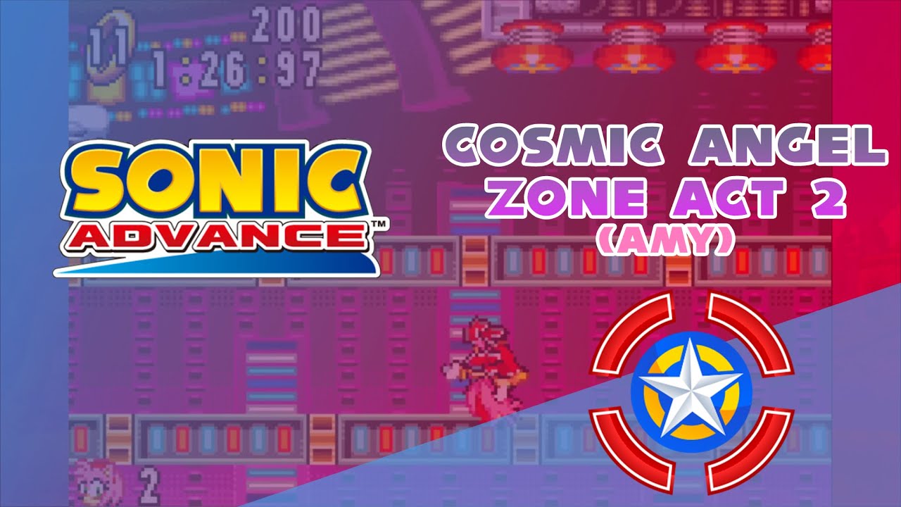 Cosmic Angel Zone Act 2 (Amy) | Sonic Advance - YouTube