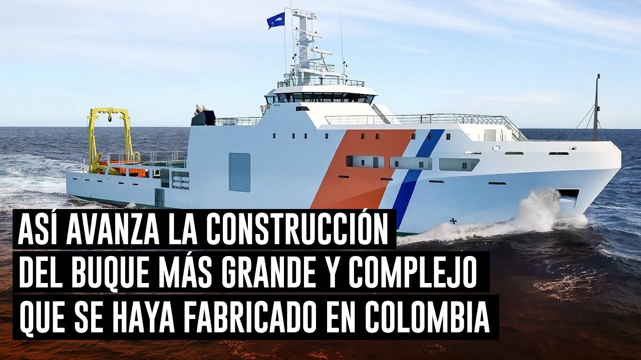 Así avanza la construcción del buque más grande y moderno fabricado en ...