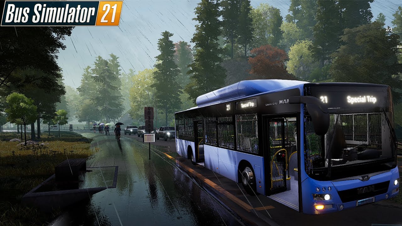 Bus Simulator 21 | MAN Lion's City | Greenwood - YouTube