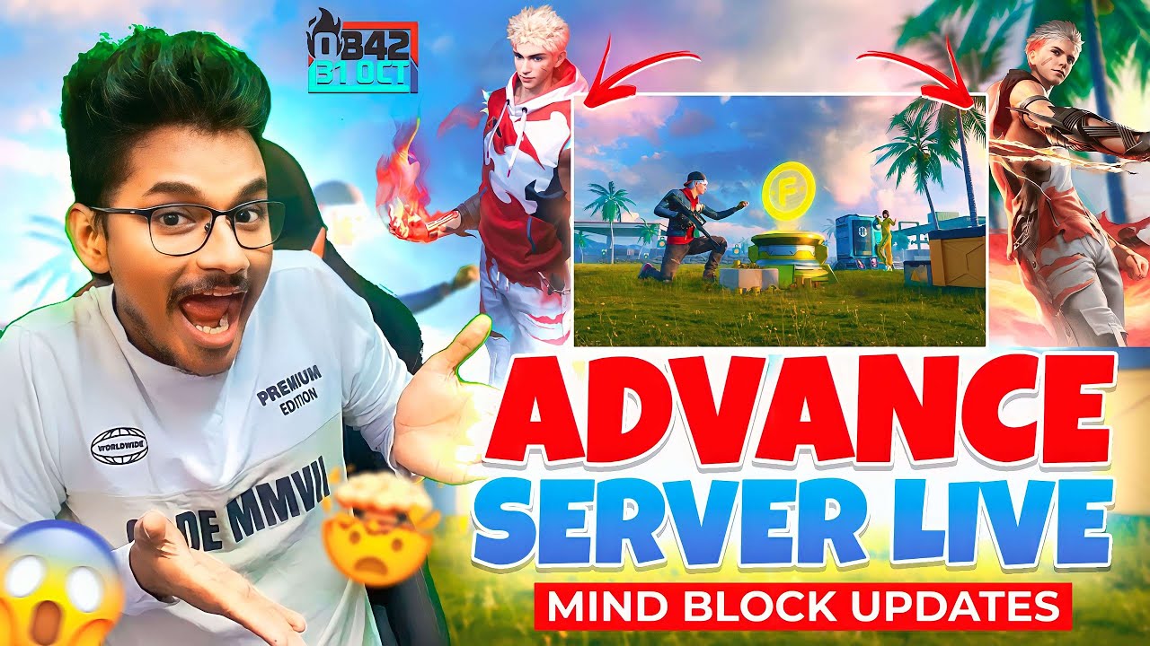 ADVANCE SERVER LIVE TELUGU | free fire advance server live | ff ob42 ...