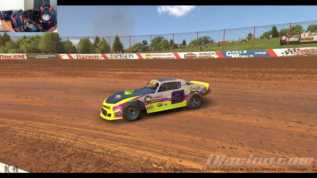 C Class dirt Street Stocks @Lanier Speedway Race 3, So Close! - YouTube