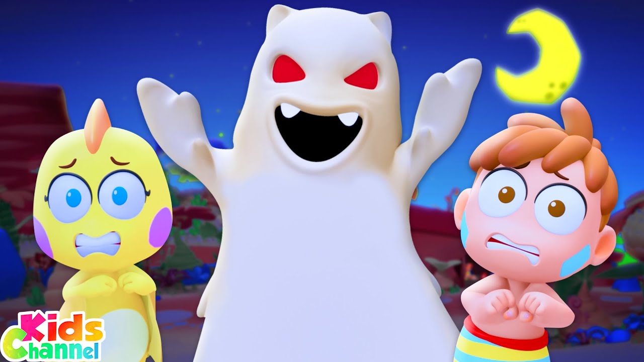 Ghost Walking Funny Cartoon Show & Dino Comedy Video for Kids - YouTube
