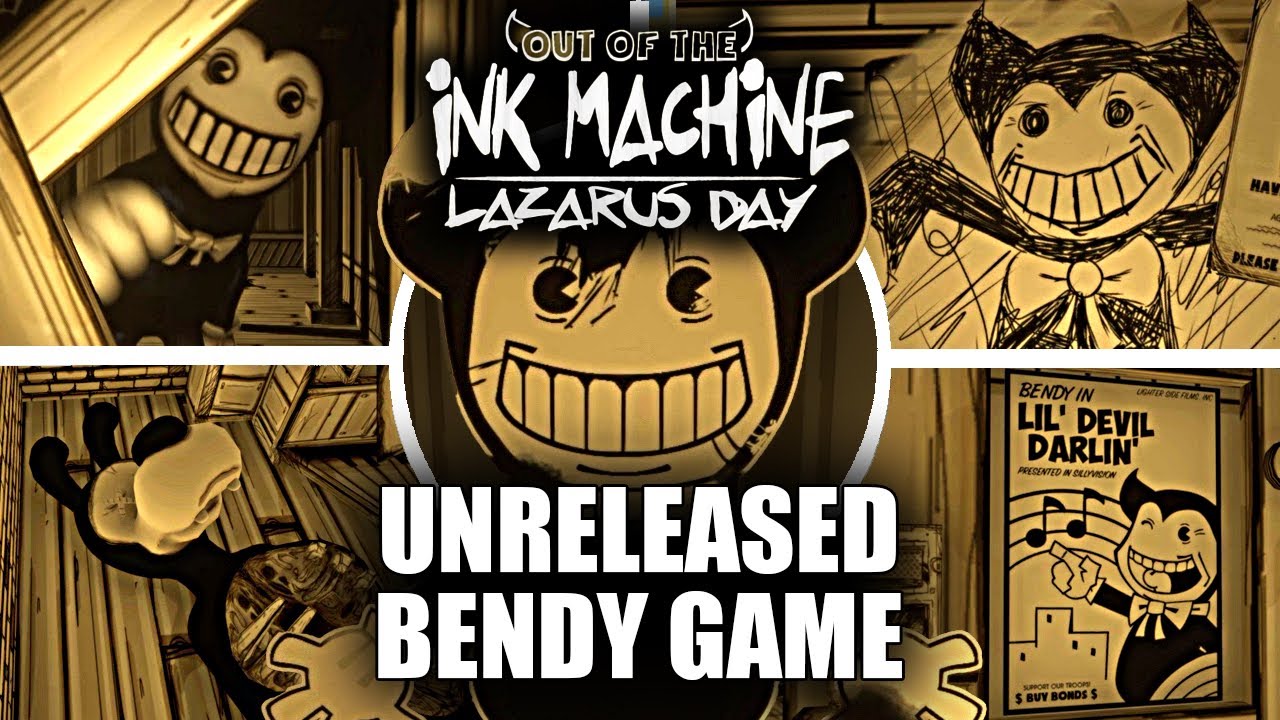 Out Of The Ink Machine 2: Lazarus Day - Unreleased Bendy Game (BATIM ...