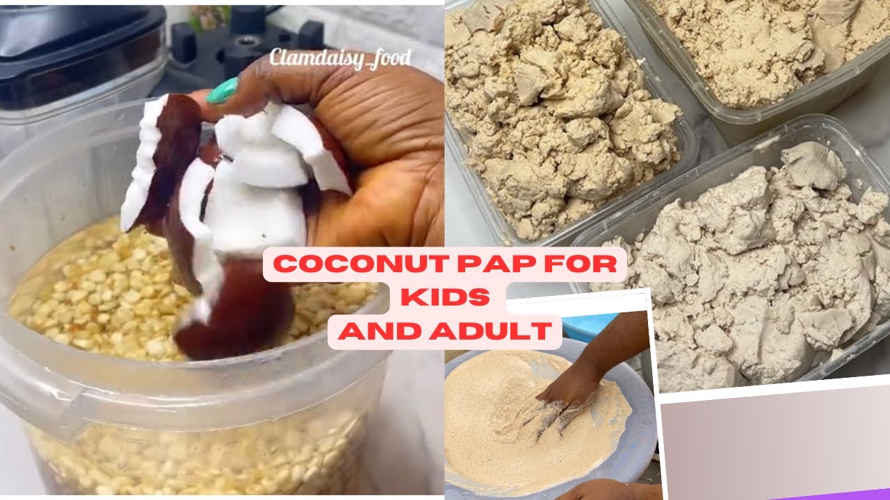 Healthy COCONUT PAP for your babies /kids and adult #pap #ogi # ...