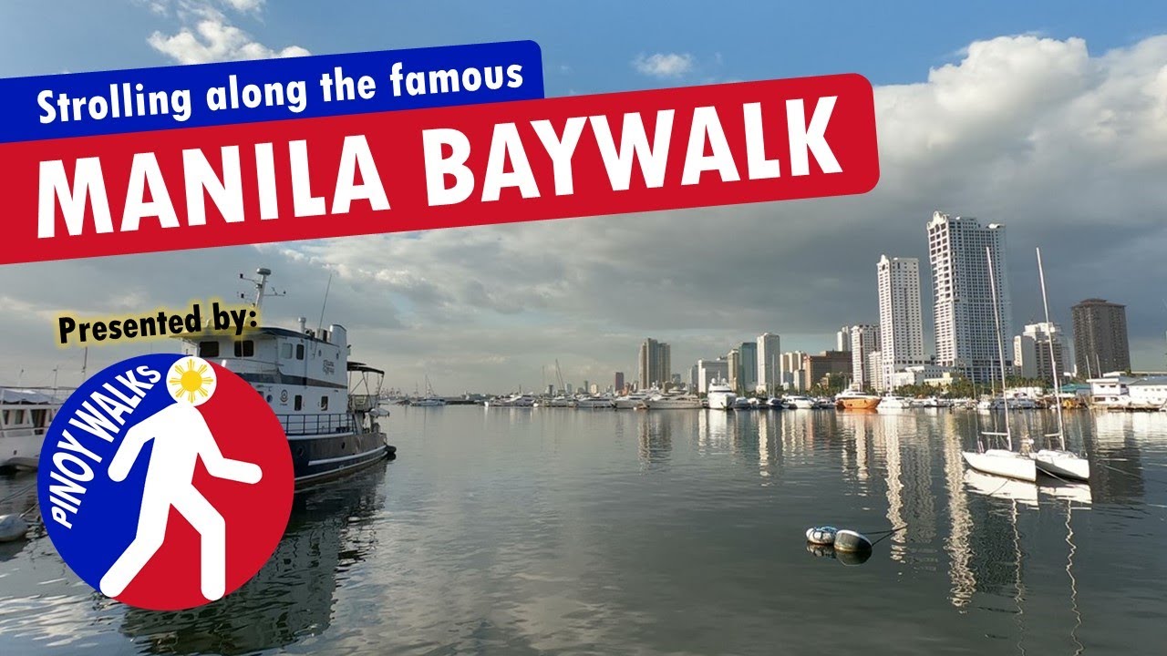 Strolling along the famous Manila Baywalk | Manila Bay, Roxas Boulevard ...