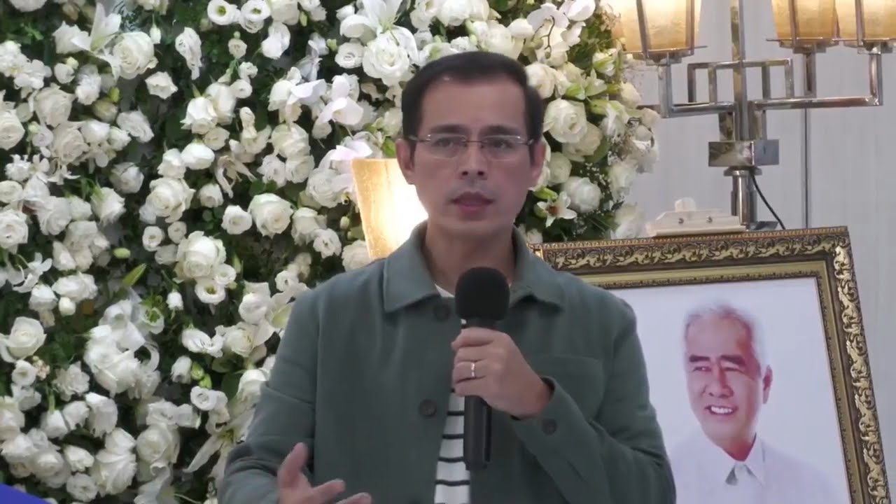 Yorme's eulogy for his mentor and second father, Former Manila Vice ...