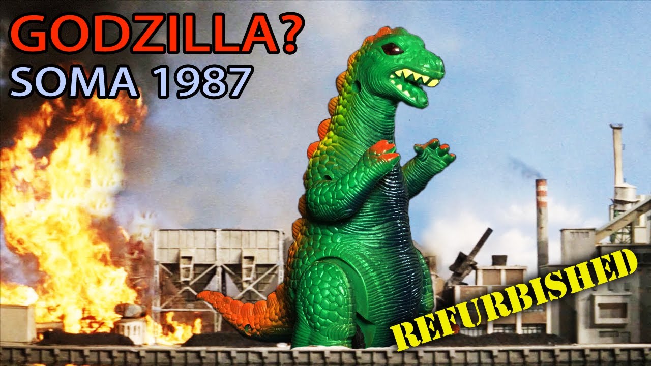 Bringing the '80s Back to Life: Refurbishing a Bootleg Godzilla Toy! 🦖 ...