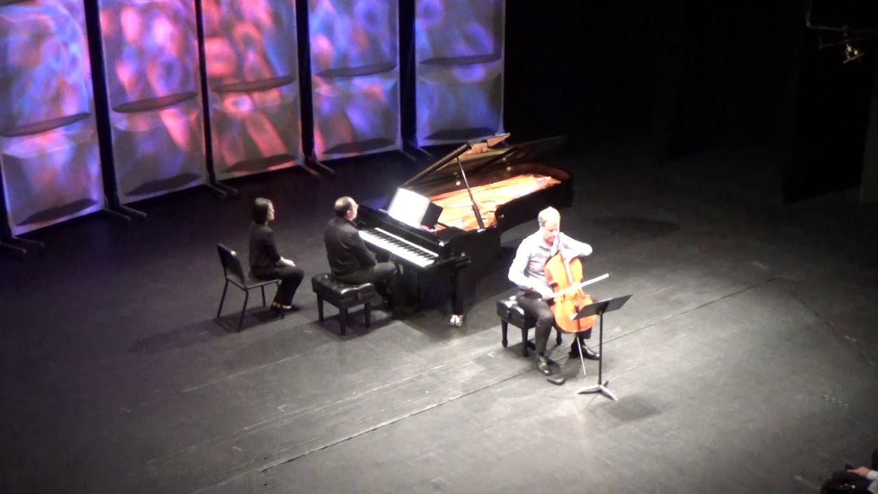 Peter Allen Cello Sonata World Premiere - YouTube