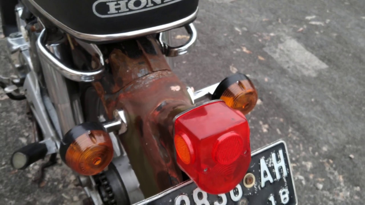 Review Honda C70 Modifikasi - YouTube