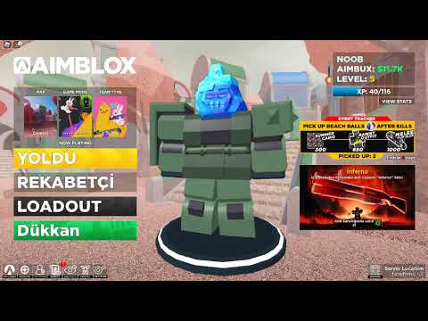 ben yelbey aimblox beta anlarımız