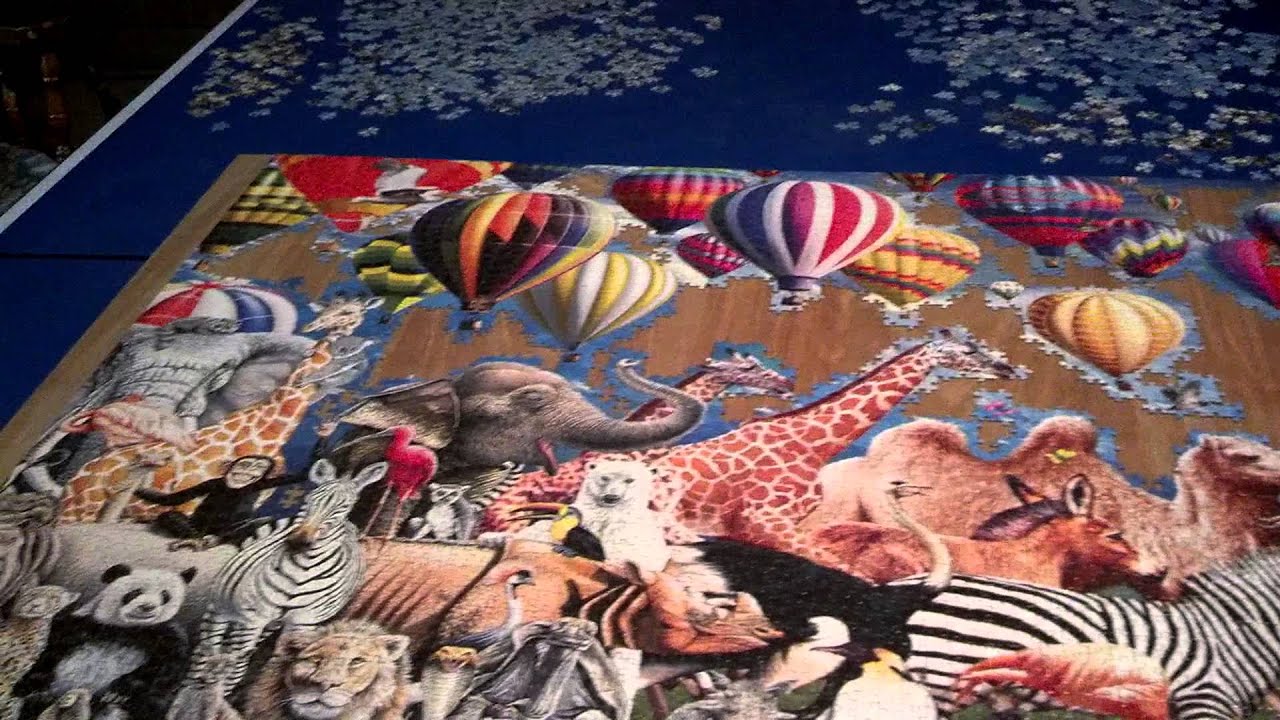 24000 pc "life jigsaw puzzle - YouTube