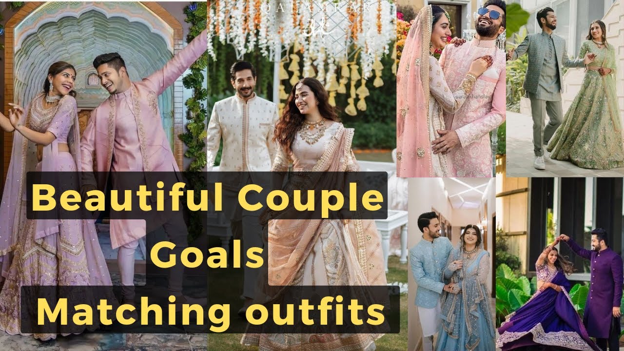 Couple matching dress Ideas|matching outfits for weddin|couple dress ...