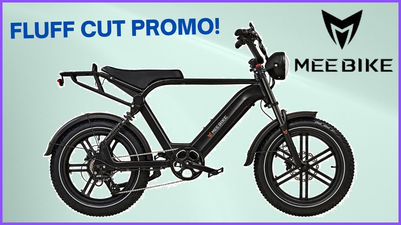 Meebike Gallop - Sleek Moped-Styled Ebike - Fluff Cut Promo! - YouTube