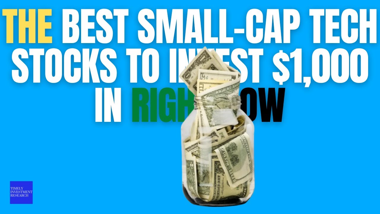 The Best Small Cap Tech Stocks to Invest $1,000 In Right Now - YouTube
