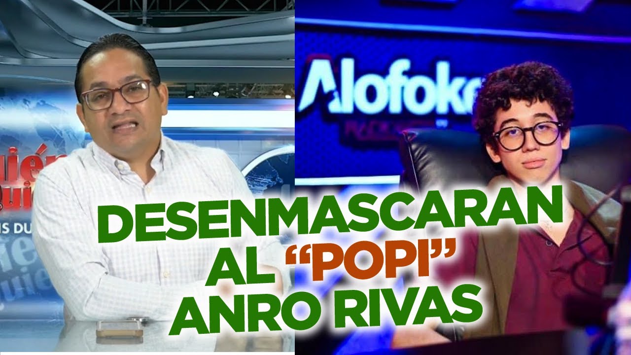 Delvis Durán revela fechorías del "popi" Anro Rivas integrante de ...