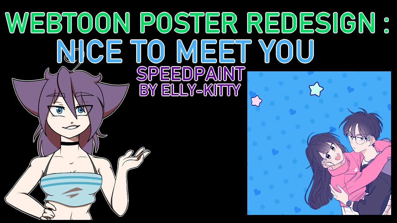 Webtoon Poster Redesign - Nice To Meet You - YouTube