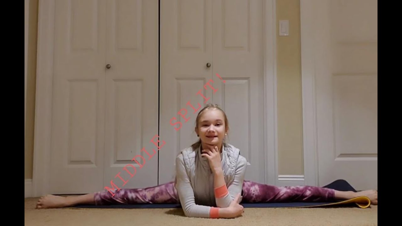 How to do a middle split - YouTube