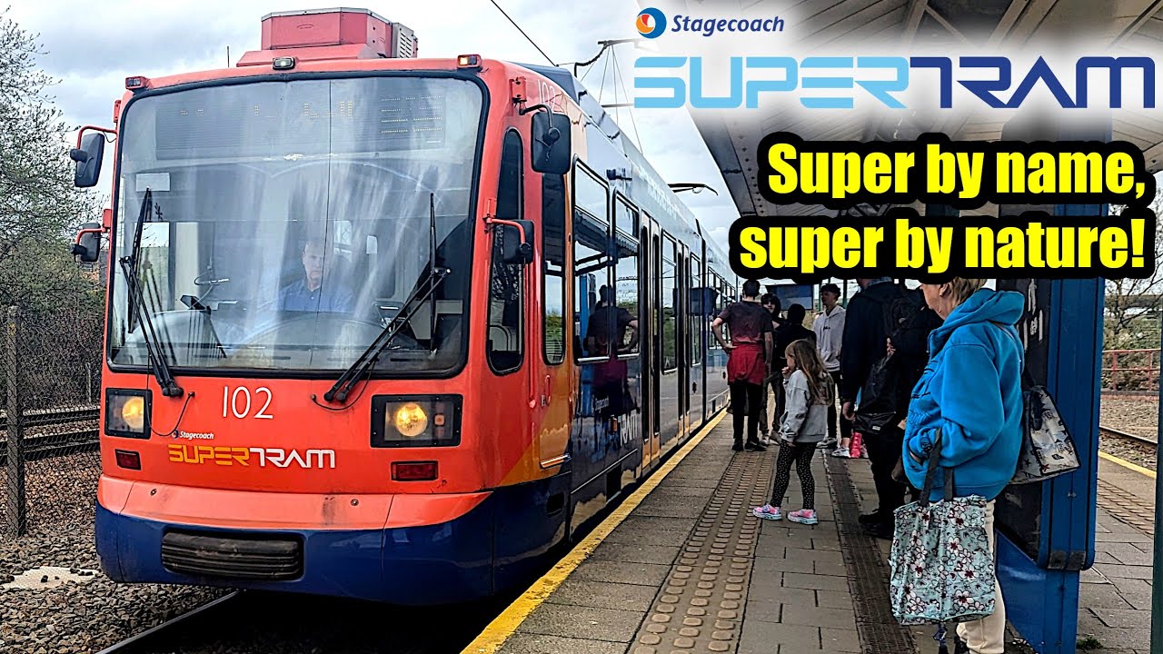 What a great little tram system! Sheffield's Supertrams! - YouTube