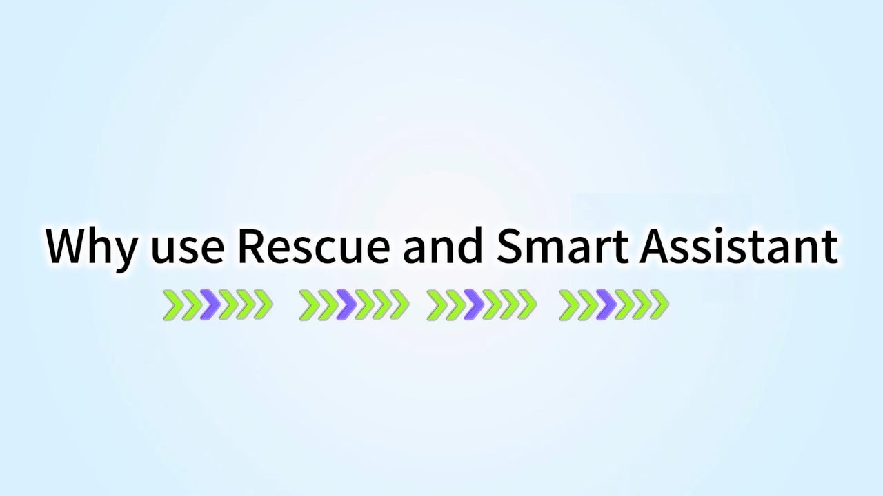 Why use Software Fix (Rescue Smart Assistant Tool) - YouTube