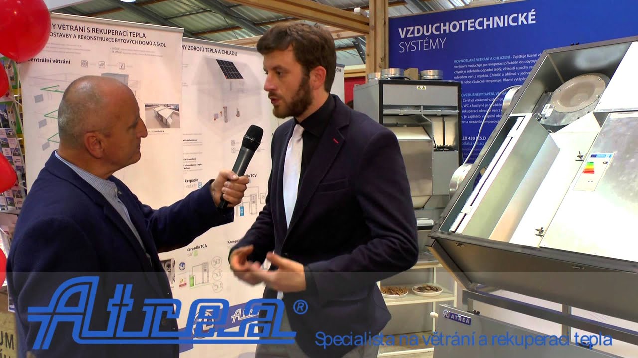 Rekuperace vzduchu od českého výrobce Atrea - YouTube