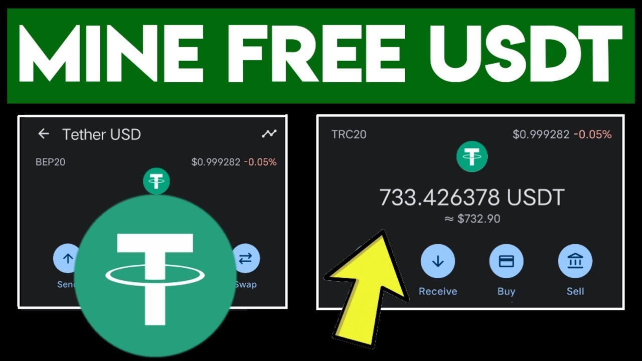 Free USDT Mining Site - $132 USDT {LIVE WITHDRAWAL}~ no investment ...