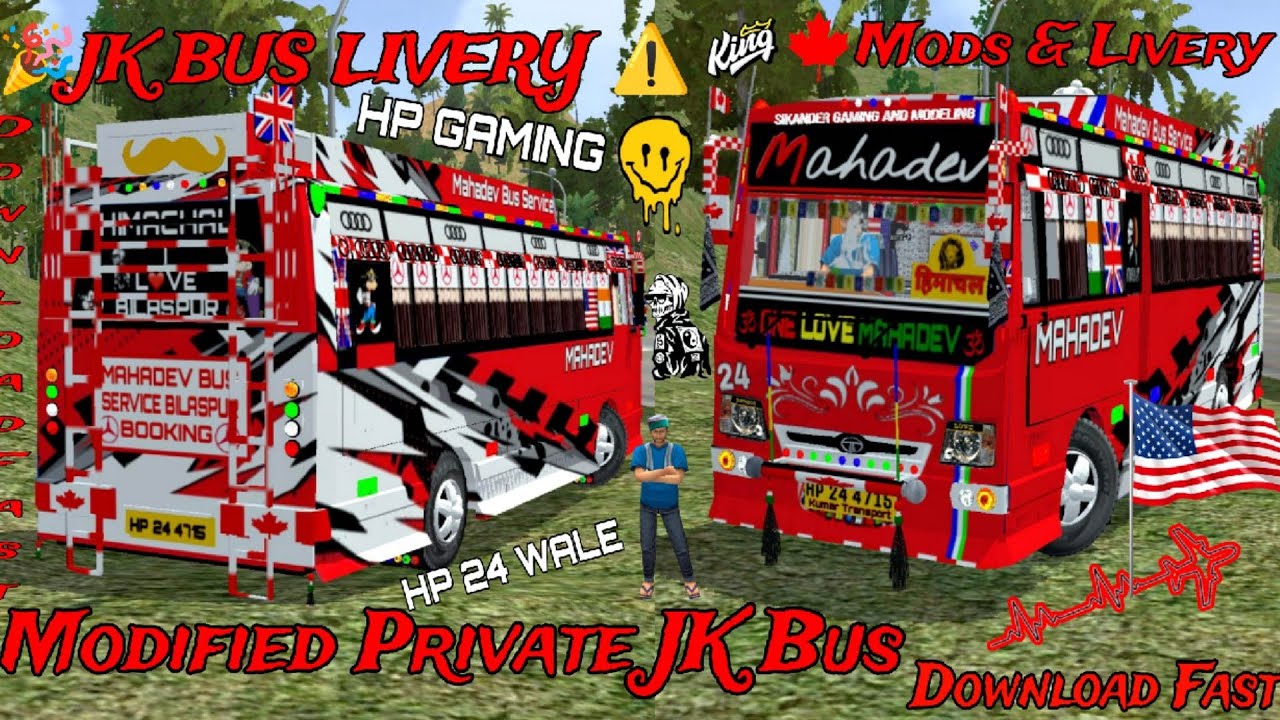 💥 Modified Jk Bus Livery // Jk Bus Livery // Bus Simulator Indonesia ...