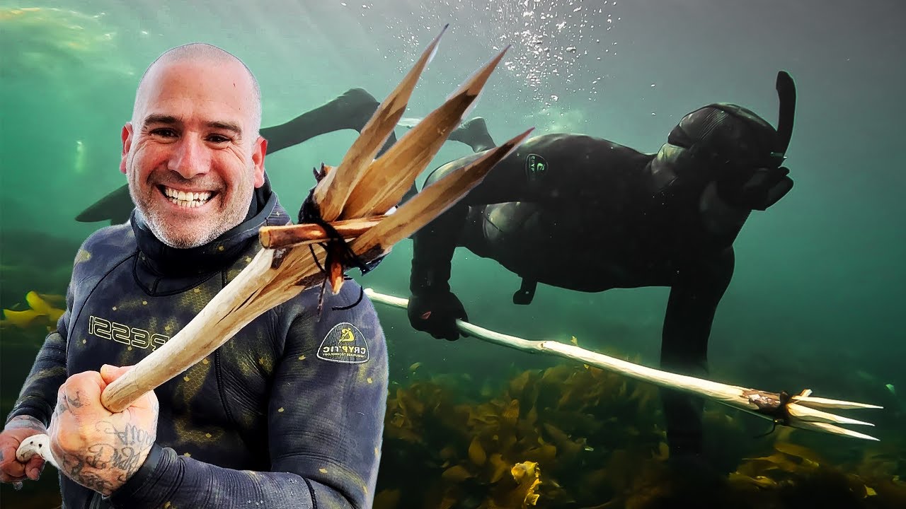 Can I Catch A Fish On A Homemade Spear? - YouTube