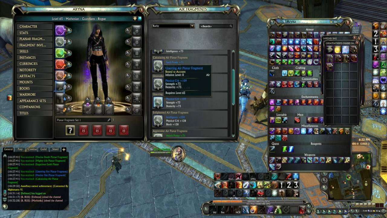 RIFT:Starfall Prophecies-2016-PTS-Planar Fragments - YouTube