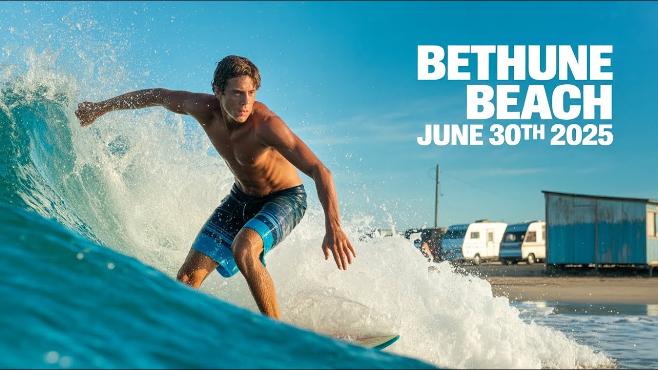 BETHUNE BEACH SURF june 30th 2025 - YouTube