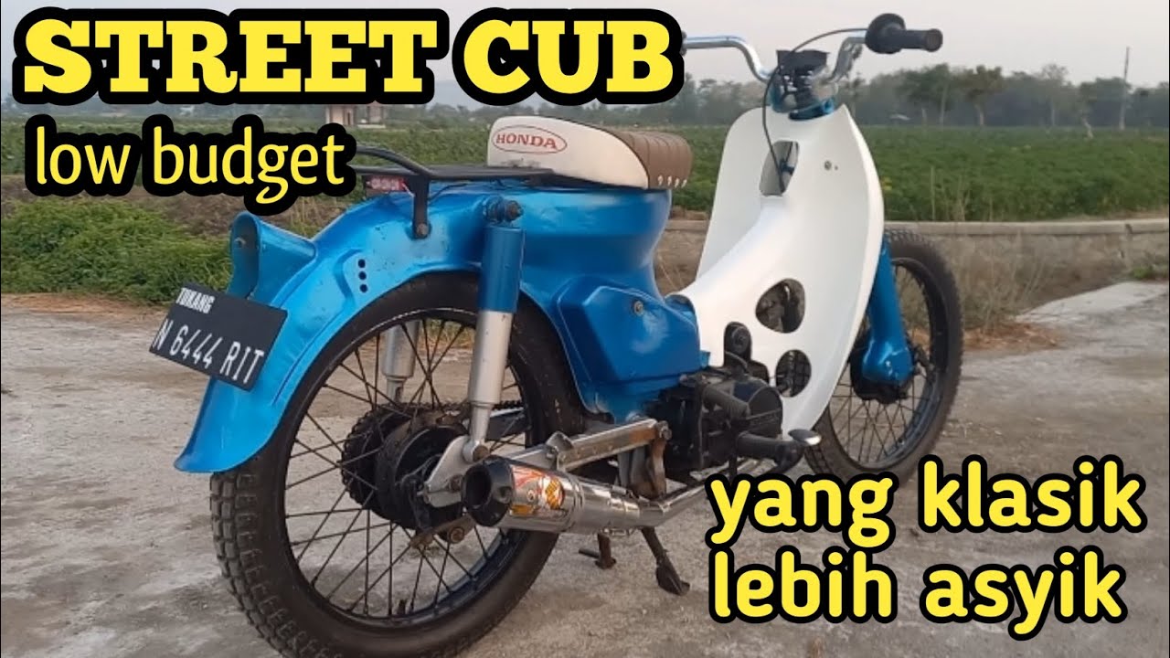 street cub low budget basic astrea star tahun 1993 - YouTube