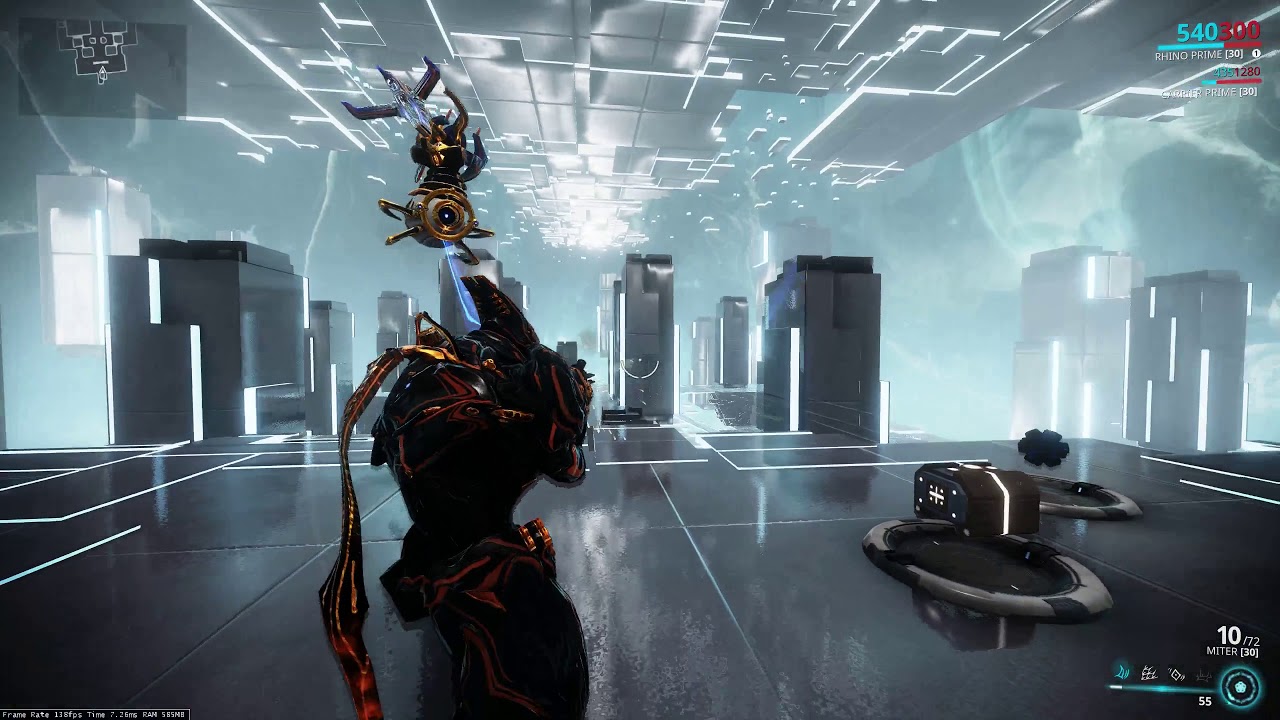 warframe bug with miter using multishot and heavy caliber - YouTube