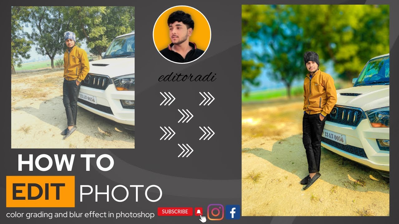 photo edit kasa kara // how to photo editing in photoshop #photoshop # ...