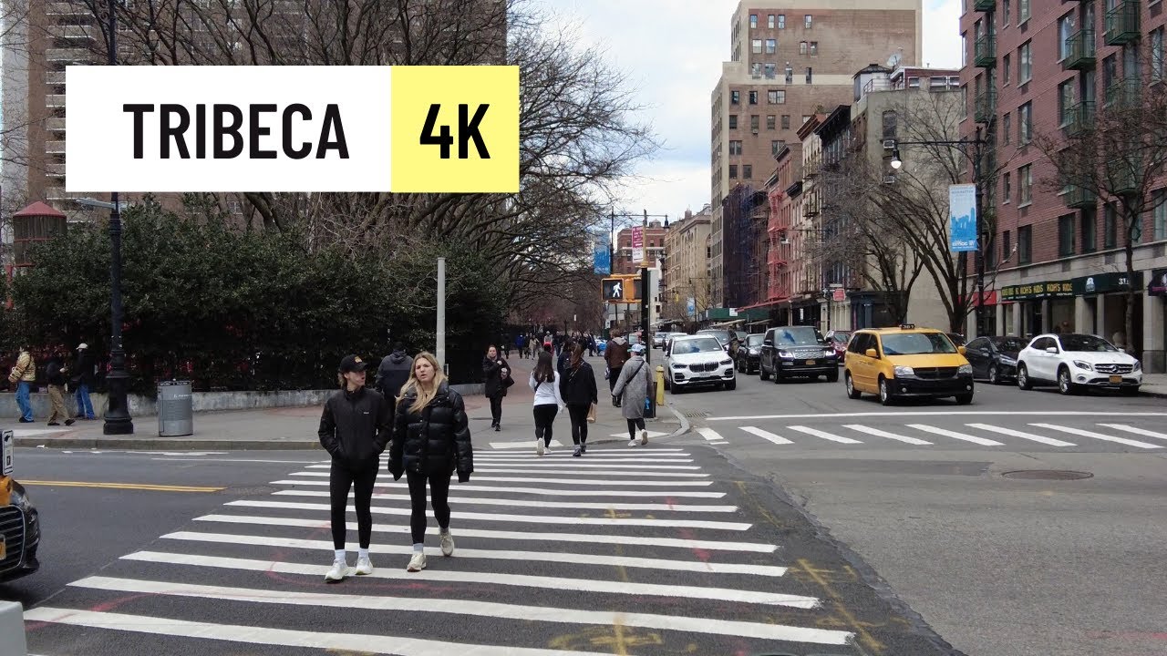 NYC Tribeca 🇺🇸 New York City walk 4K March 2023 - YouTube