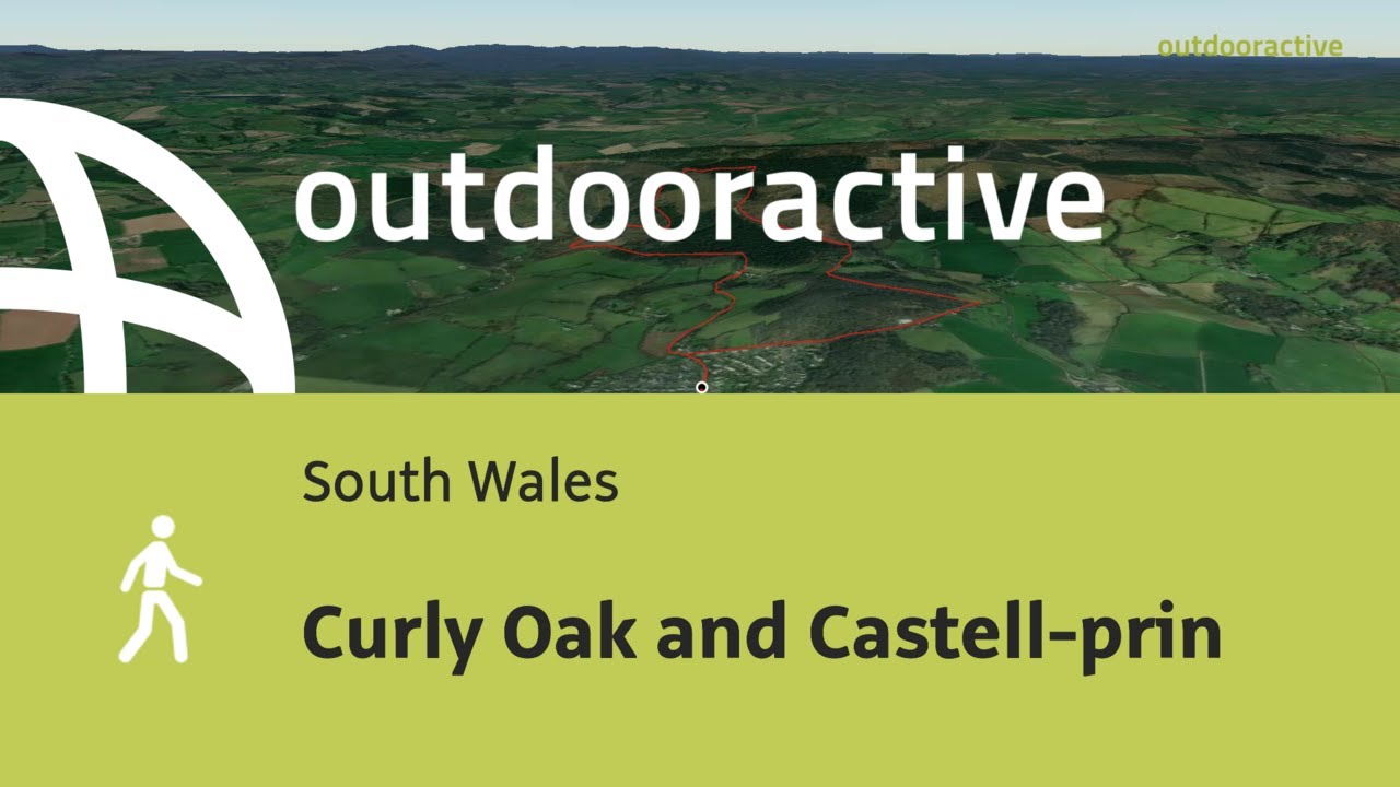 hike in South Wales: Curly Oak and Castell-prin - YouTube