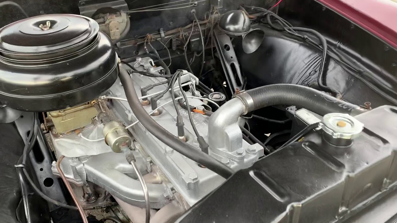1949 Hudson engine - YouTube