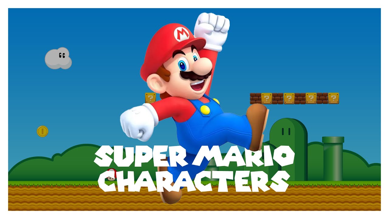 50 Mario Characters - YouTube