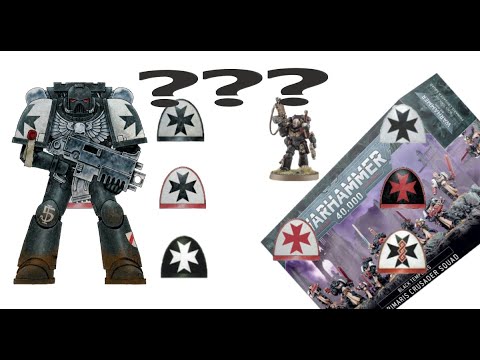 Choosing Black Templars Colours - YouTube