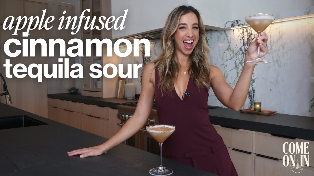Apple Infused Cinnamon Tequila Sour | 'Come On In' Ep. 6 - YouTube
