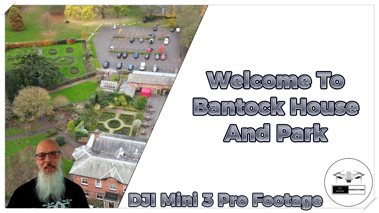 Bantock House and Park Drone Footage #drone #wolverhampton - YouTube