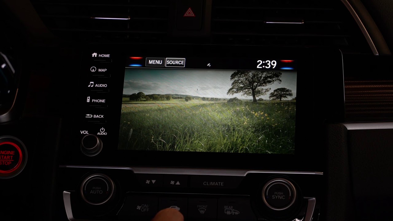 2019 Honda Civic: How to Customize the Display Skin on your Home Screen ...