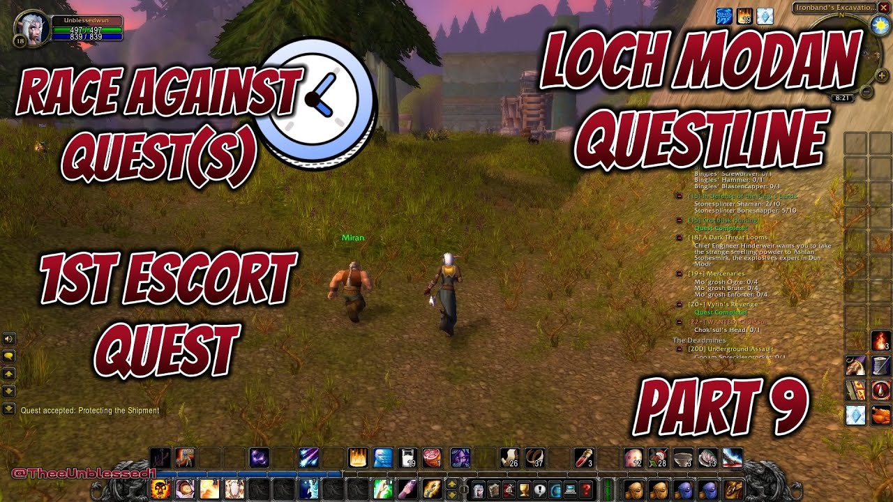 World of Warcraft Classic Gameplay Loch Modan Questline Continues Part ...
